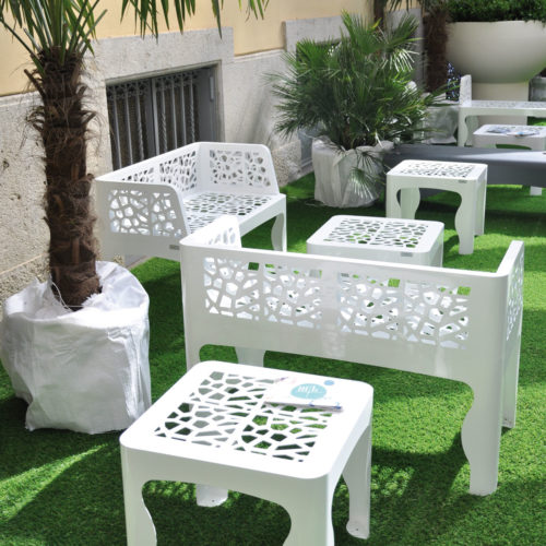 CORAL street furniture benches LAB23