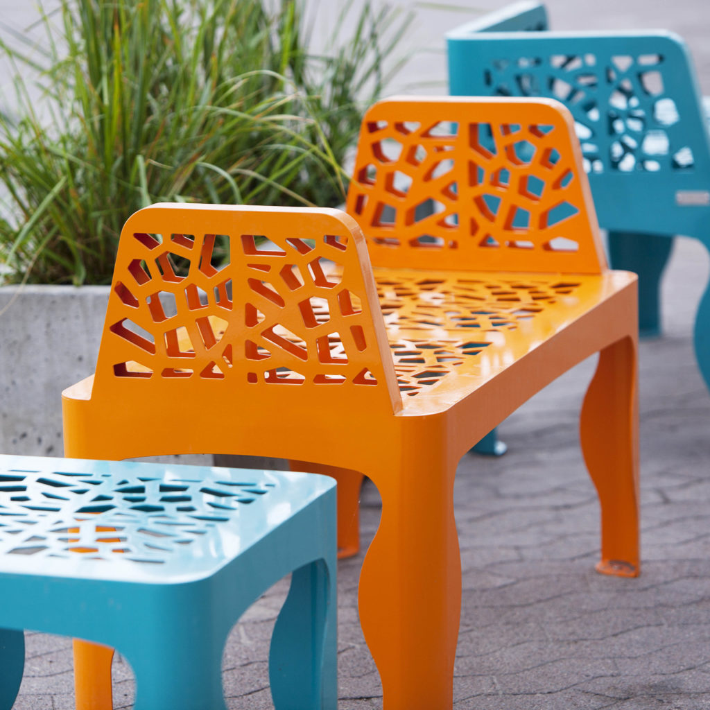 CORAL SEAT street furniture benches LAB23