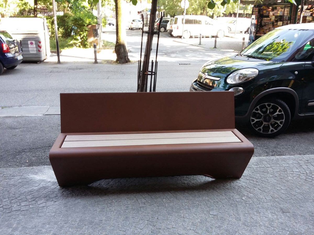 HORIZON WPC street furniture benches LAB23