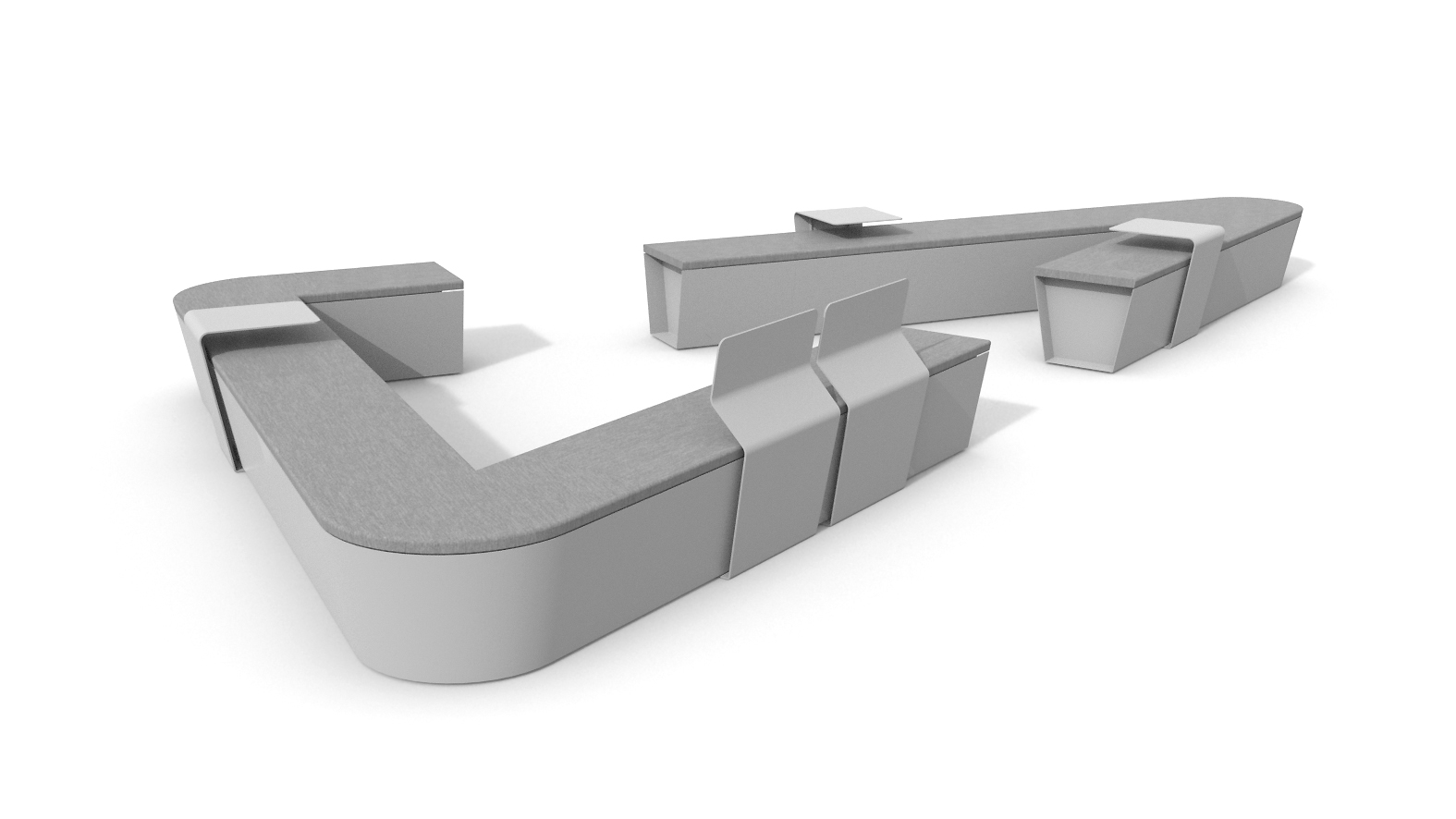 SMART BENCH arredo urbano panchine intelligenti LAB23