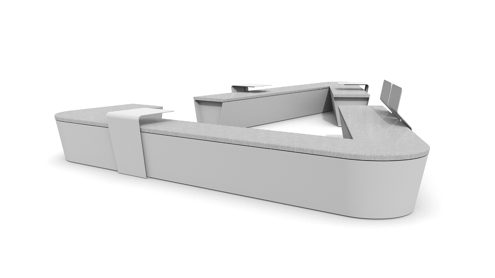 SMART BENCH arredo urbano panchine intelligenti LAB23