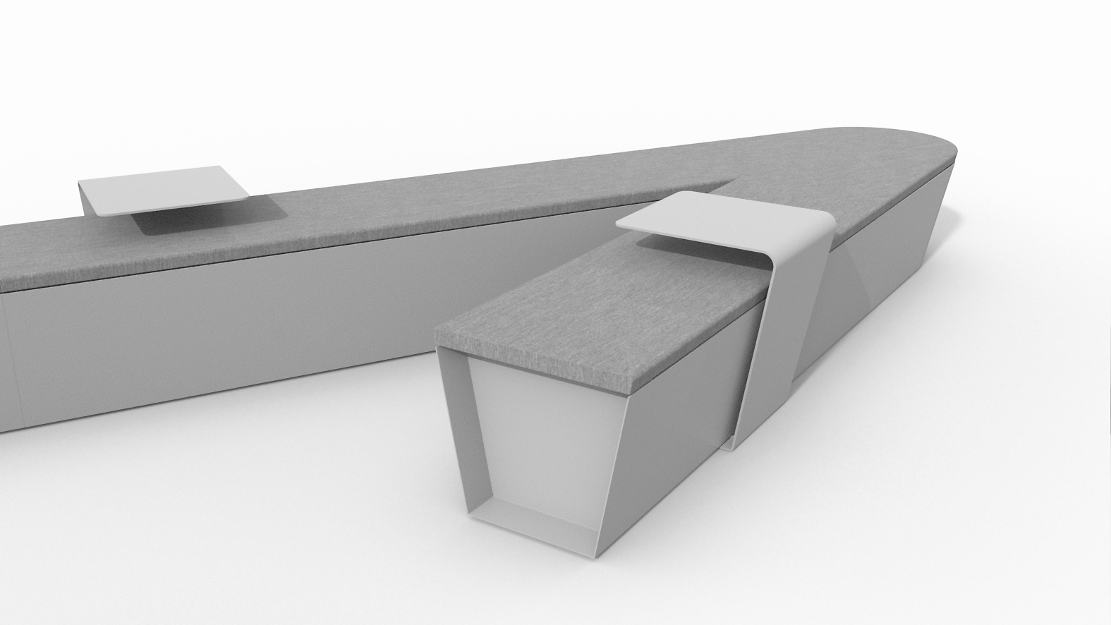 SMART BENCH arredo urbano panchine intelligenti LAB23
