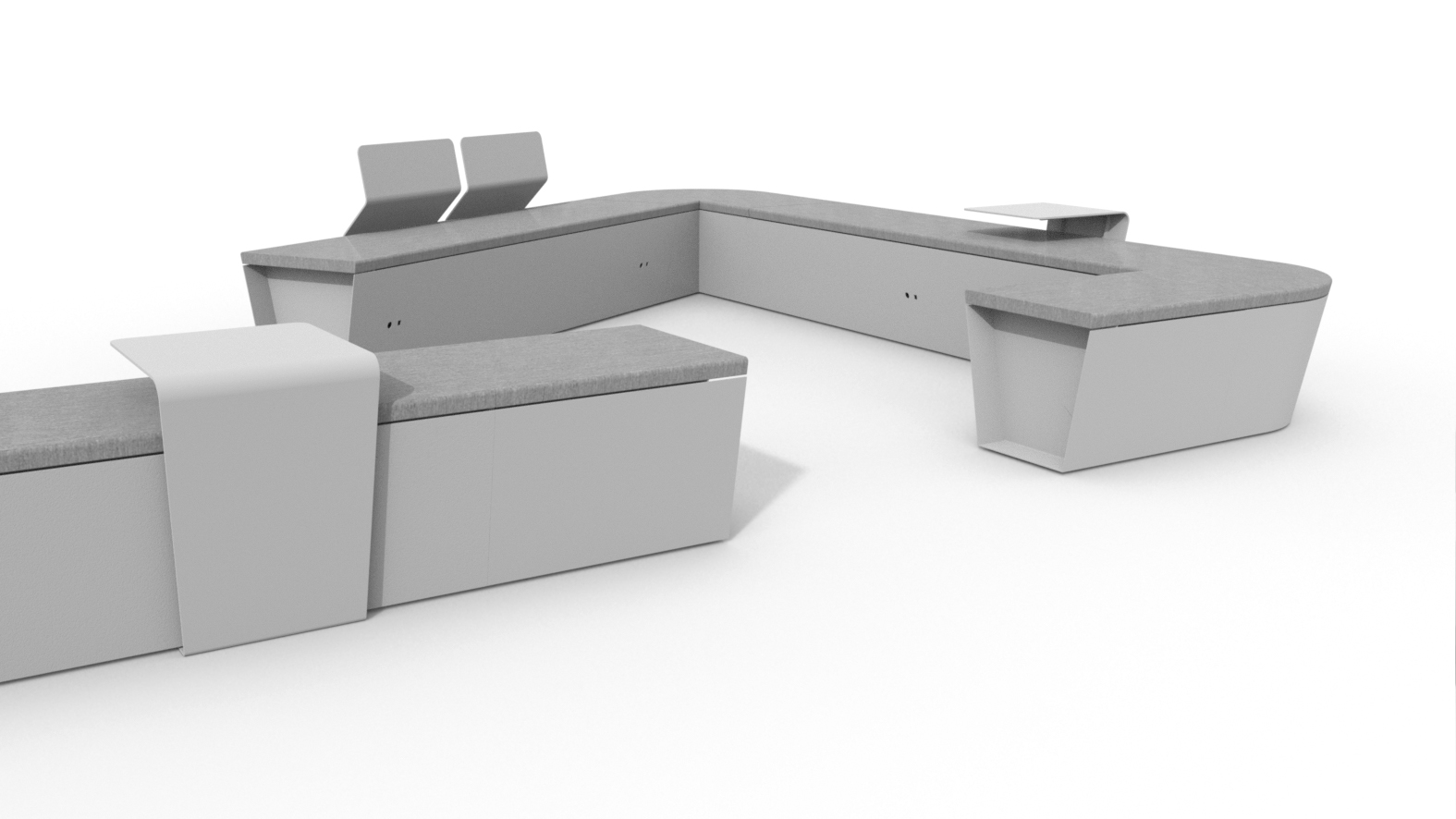 SMART BENCH arredo urbano panchine intelligenti LAB23