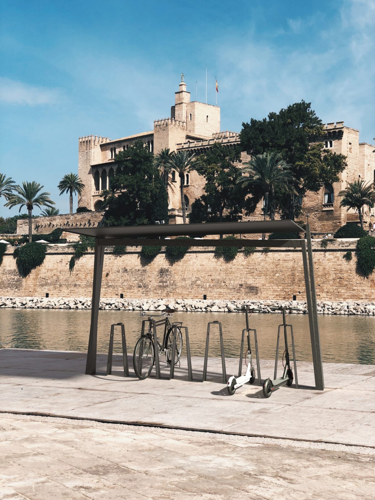 BIKE RACKS: WAVE STRIP - LAB23